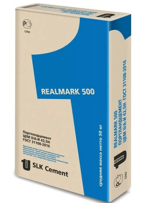 Цемент, ЦЕМ II/А-И 42,5Н, 50 кг, Сухой Лог